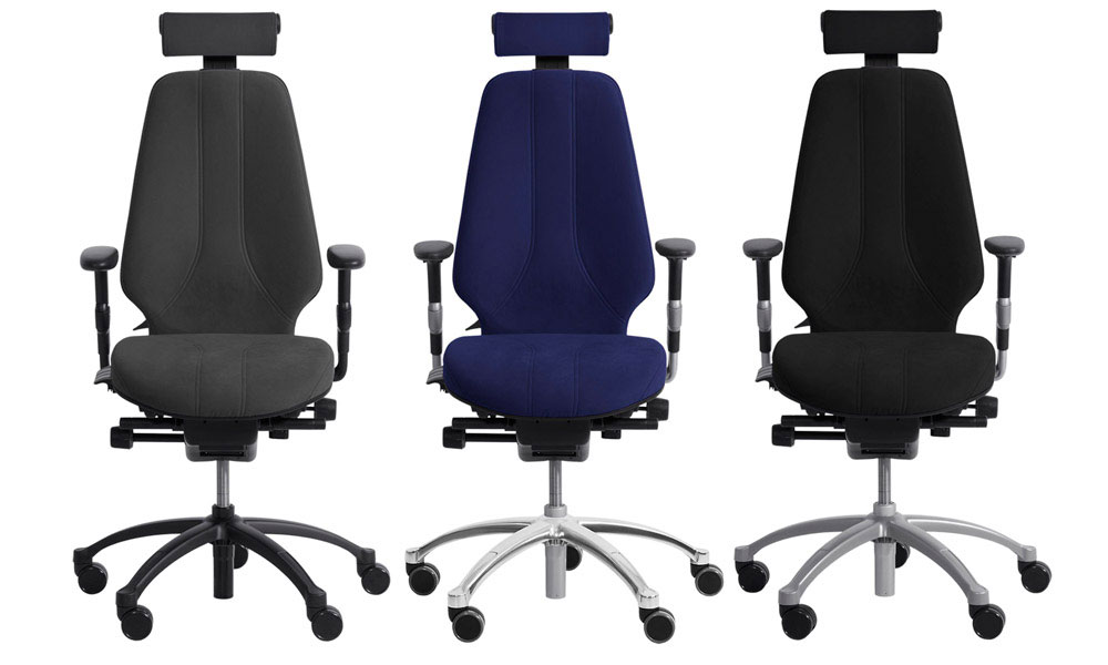 Logic 400 kontorsstol har ett rent formspråk och finns i flera färger.